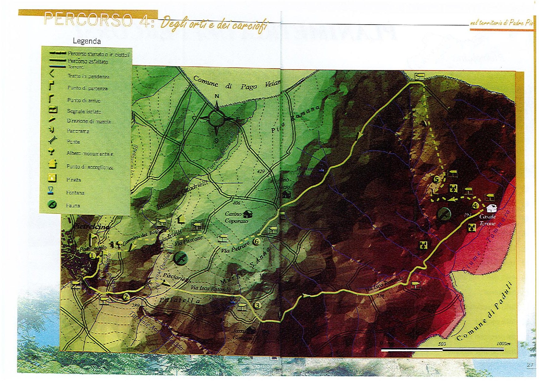 Mappe percorsi Pietrelcina – Visit Pietrelcina